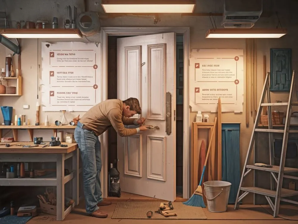 Jak nasmarować klamki w drzwiach, aby uniknąć ich zacinania