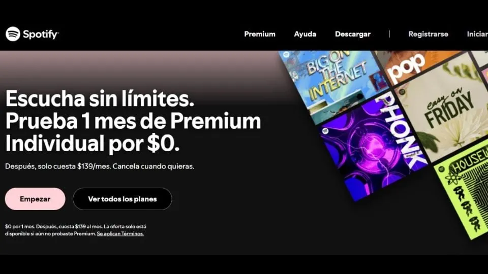 ¿Cuánto cuesta Spotify Premium? Conoce los precios y opciones disponibles
