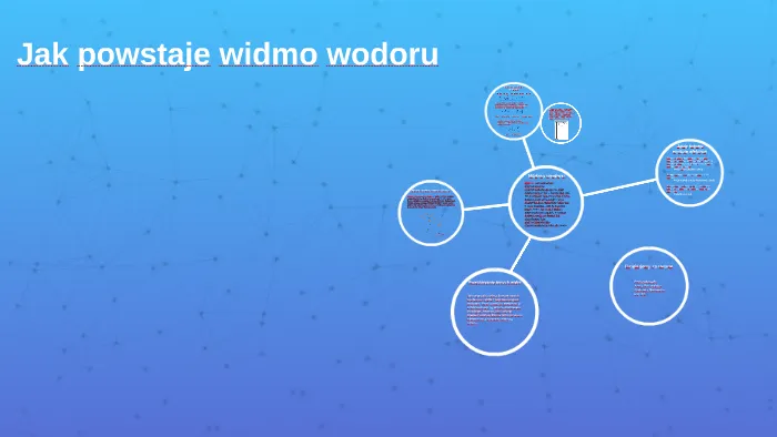Jak powstaje widmo wodoru? Wyjaśnienie zjawiska fizycznego i linii ...