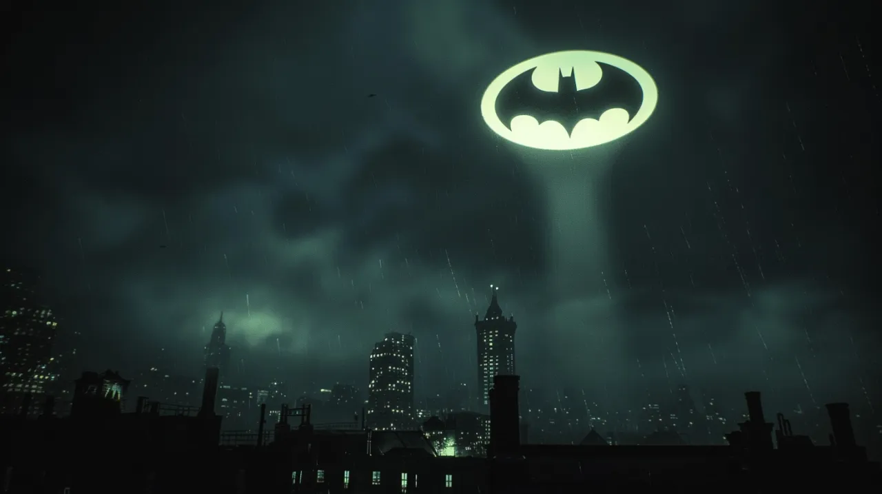 Znak Batmana na niebie - Jak interpretować ten symbol?