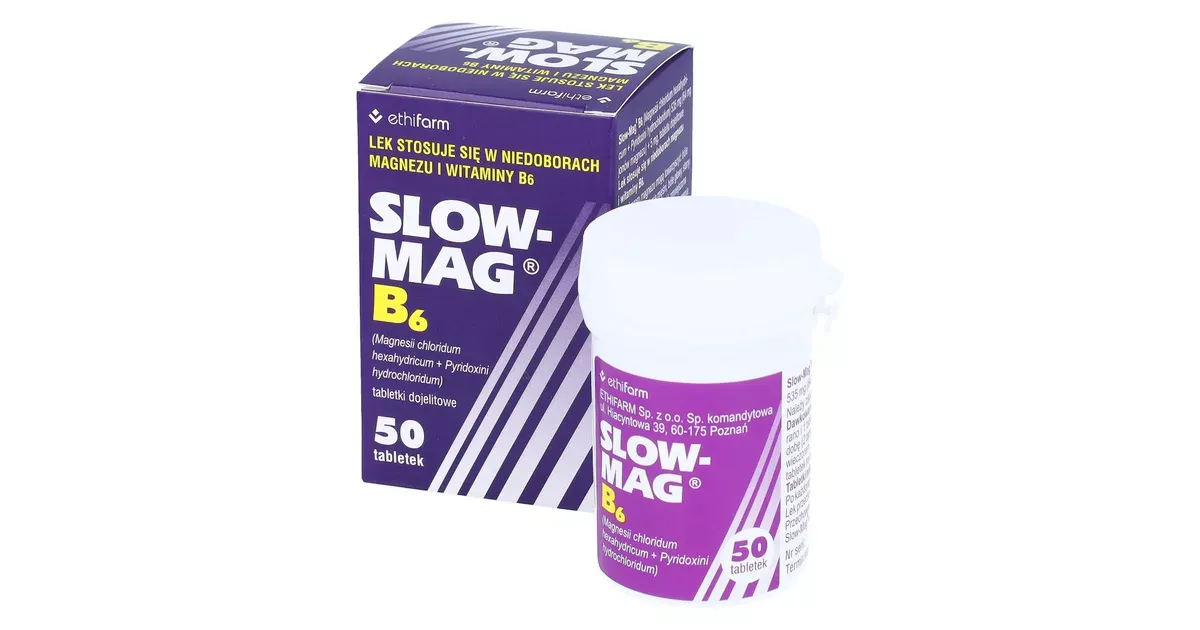 Slow Mag B6 - lek czy suplement? Sprawdź, co musisz wiedzieć