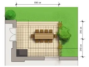 Idealny taras: jak wybrać rozmiar, który zachwyci i funkcjonalnie ...