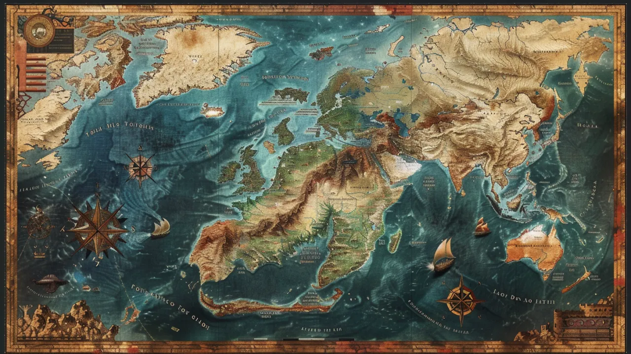 Mapa Gry o Tron – poznaj cały świat Westeros i Essos