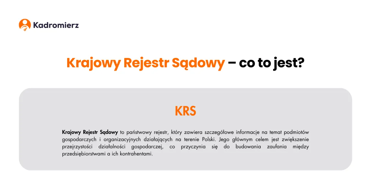 Co to jest numer KRS i dlaczego jest kluczowy dla firm w Polsce