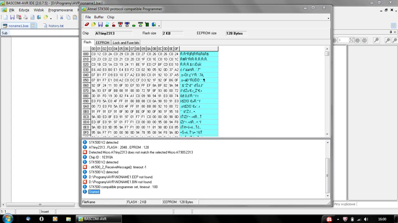 Programowanie ATtiny2313 w BASCOM: Krok po kroku dla początkujących