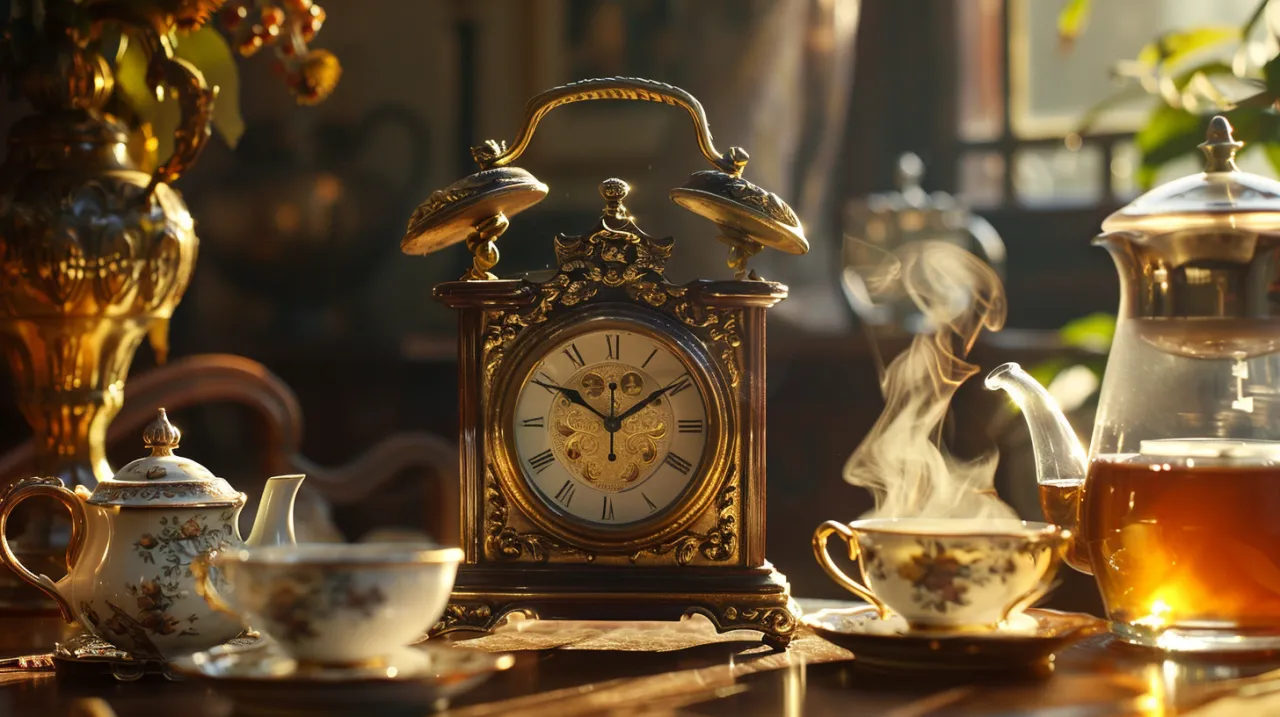 Tea O'Clock: Czy istnieje idealna pora dnia na filiżankę herbaty?