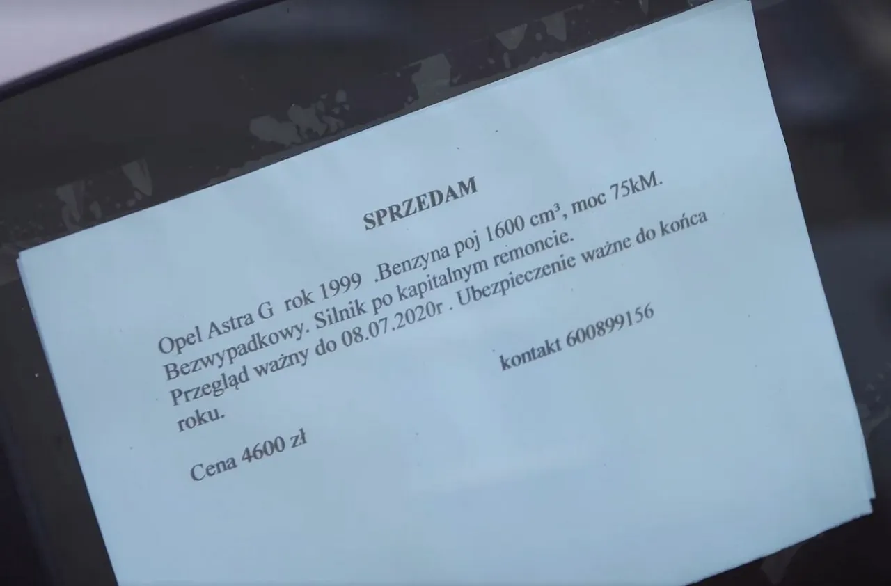 Wzór ogłoszenia sprzedaży samochodu: skuteczny szablon dla każdego