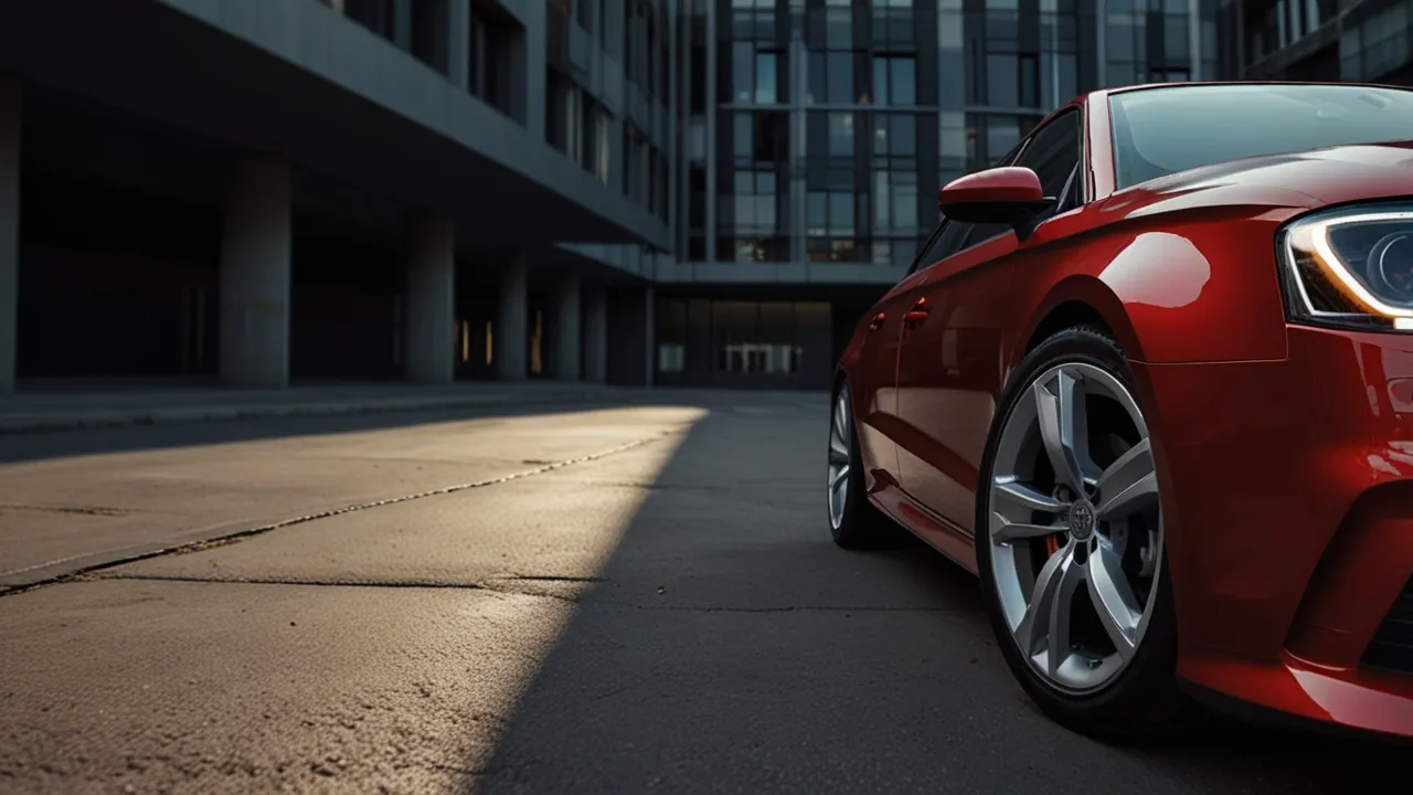 Czerwone Audi A3: Ikona Sportowego Stylu i Elegancji